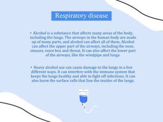 alcohol consumption and NCDs | PPTX