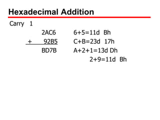 Applied physics iii lecture2 number_systemsii | PPTX