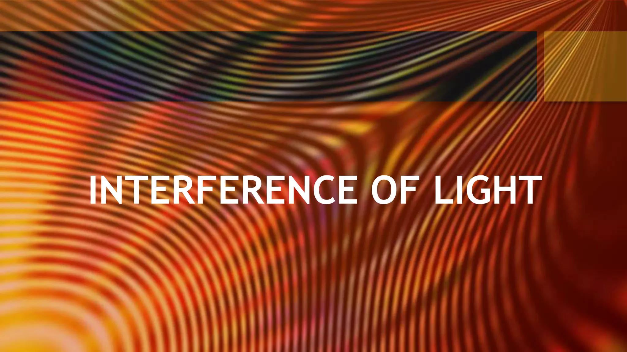 Interference Of Light | PPT