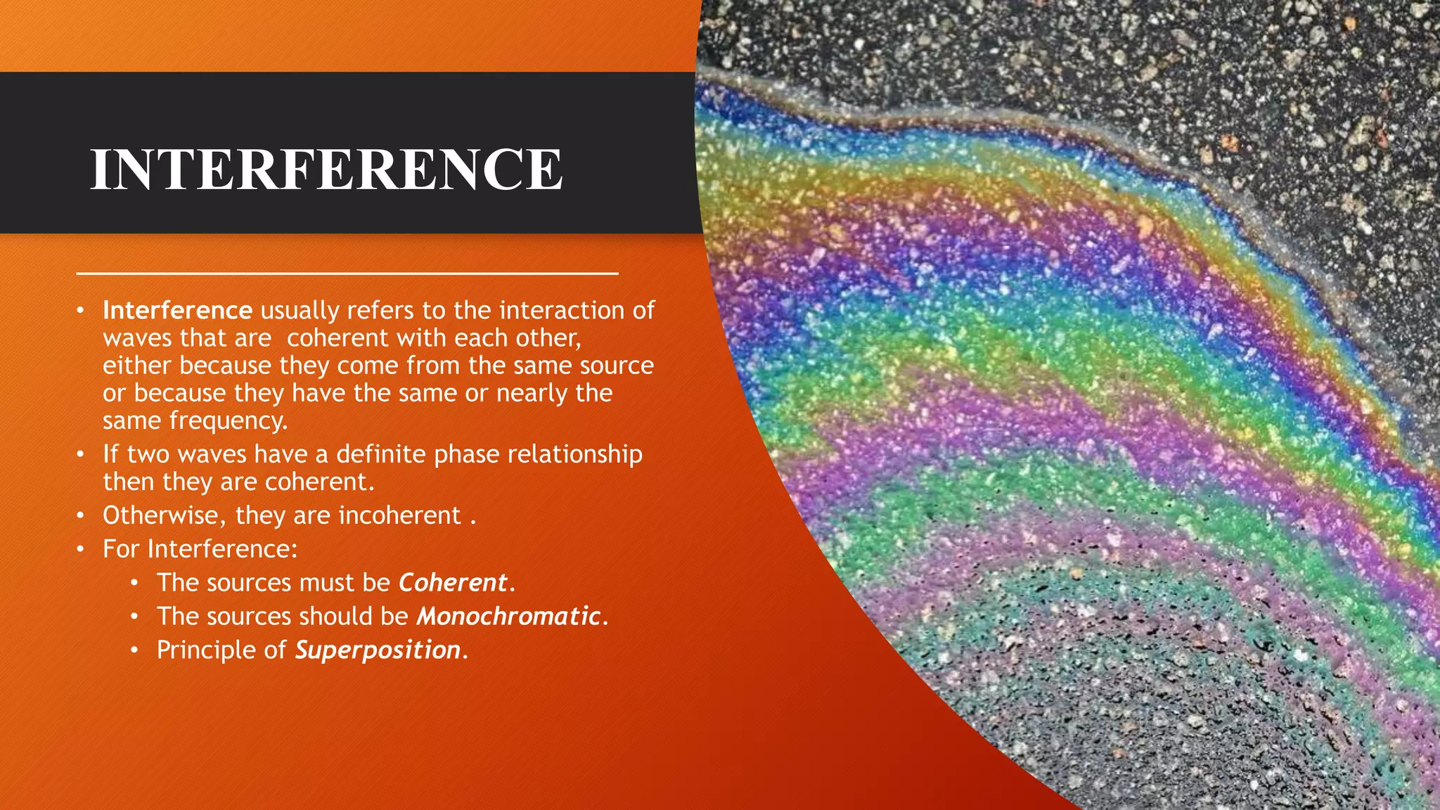 Interference Of Light | PPT