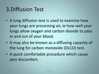 Applied physiology of Respiration | PPTX