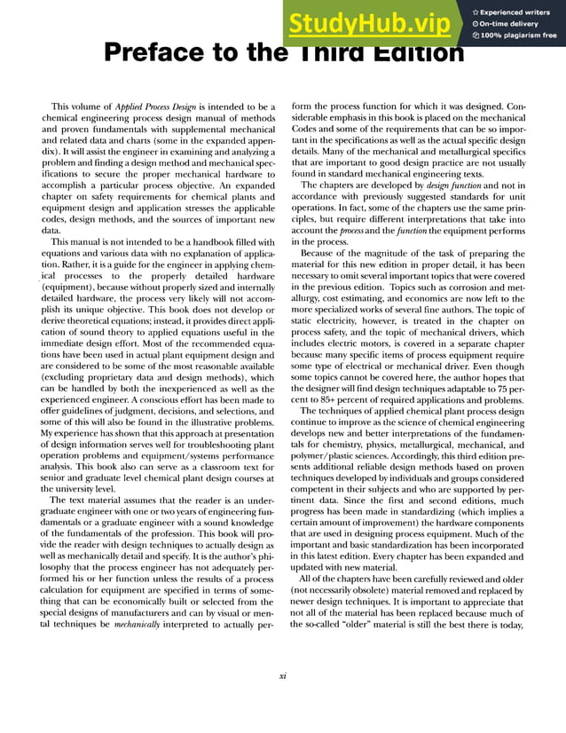 Applied Process Design for Chemical and Petrochemical Plants. Vol. 3. E ...