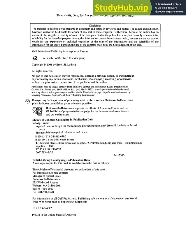 Applied Process Design for Chemical and Petrochemical Plants. Vol. 3. E ...