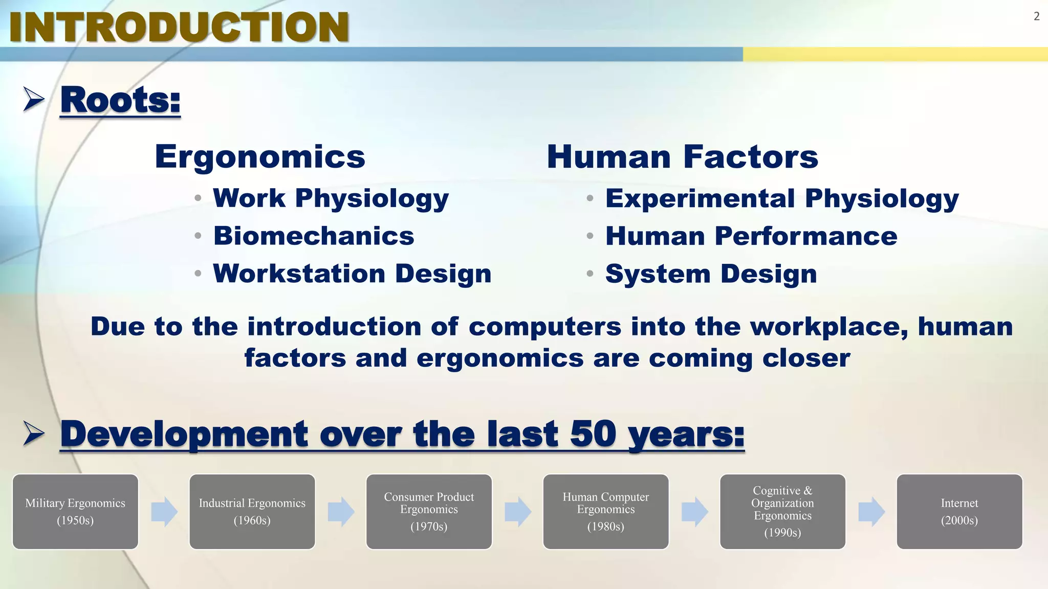 Human Factors and Ergonomics - Applied Project | PPTX