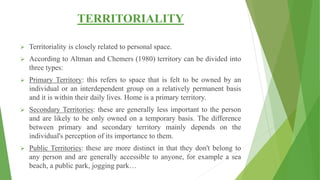 ENVIRONMENTAL PSYCHOLOGY PPT | PPTX