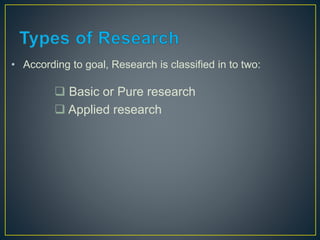 Applied research | PPTX