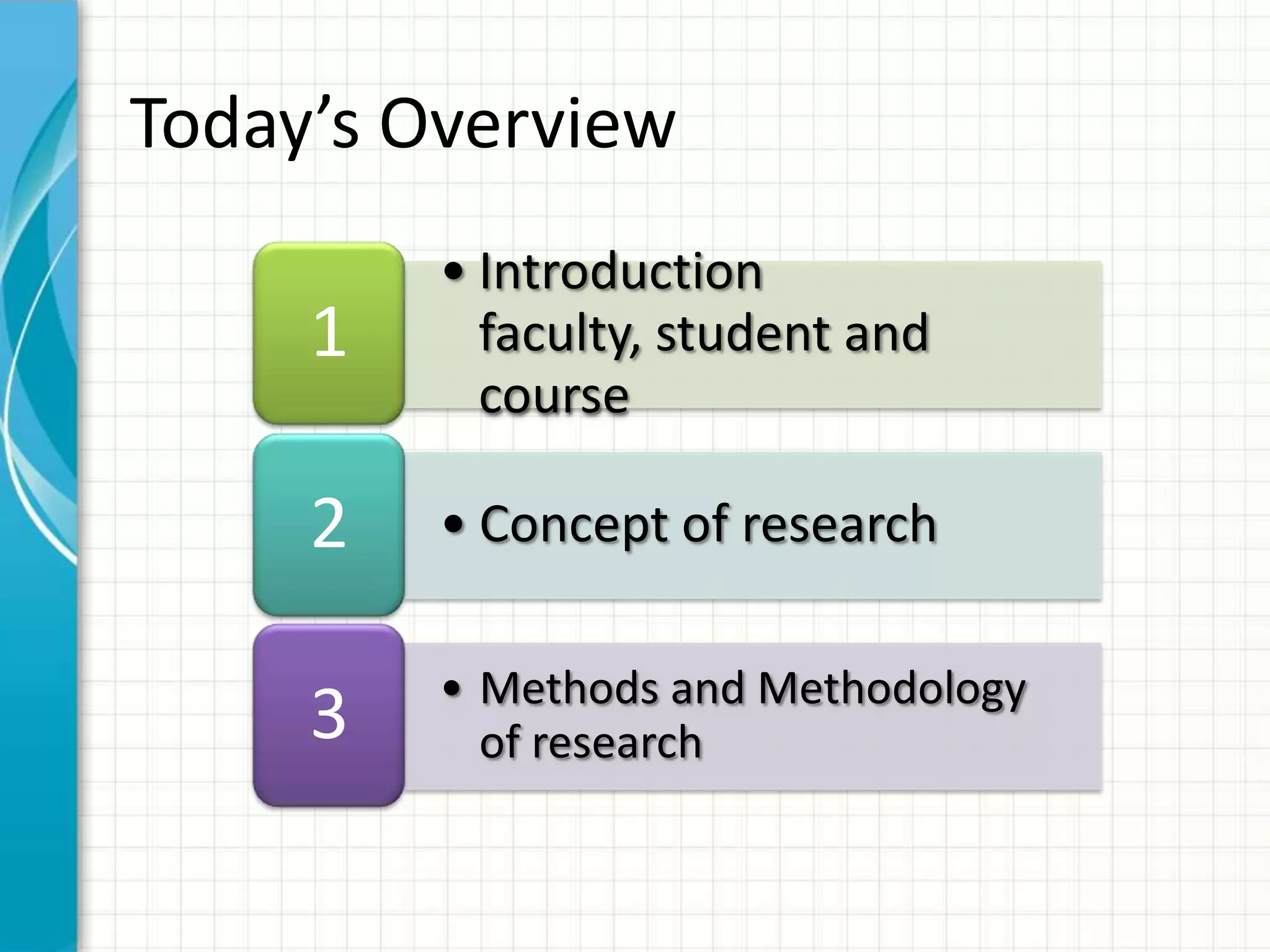 Applied research methodology lecture 1 | PPTX