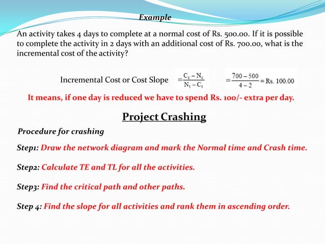 Network Problem CPM & PERT | PPTX | Business | Business and Finance