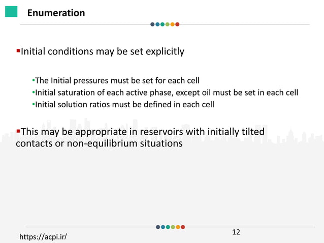 Applied Reservoir Simulation - Initialization.pdf | Chemistry | Science