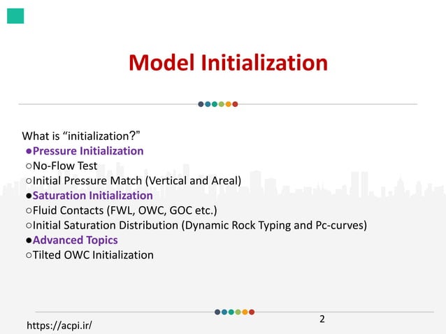 Applied Reservoir Simulation - Initialization.pdf | Chemistry | Science