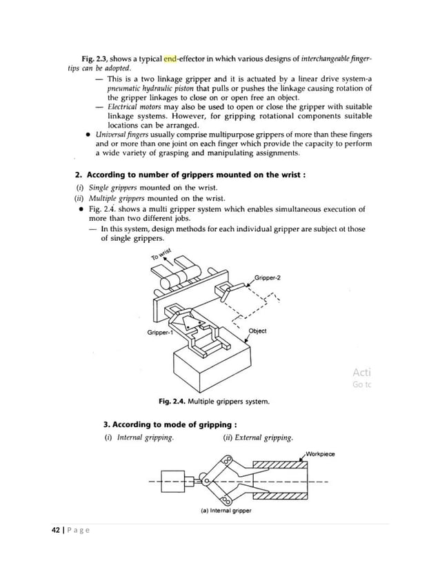 Applied Robotics Engineering Unit 1 ppt by Asl | PDF
