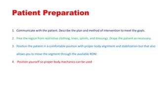 Applied sciences of rom exercises | PPTX