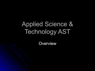 AST Overview | PPT