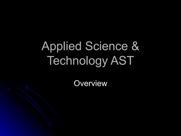 AST Overview | PPT