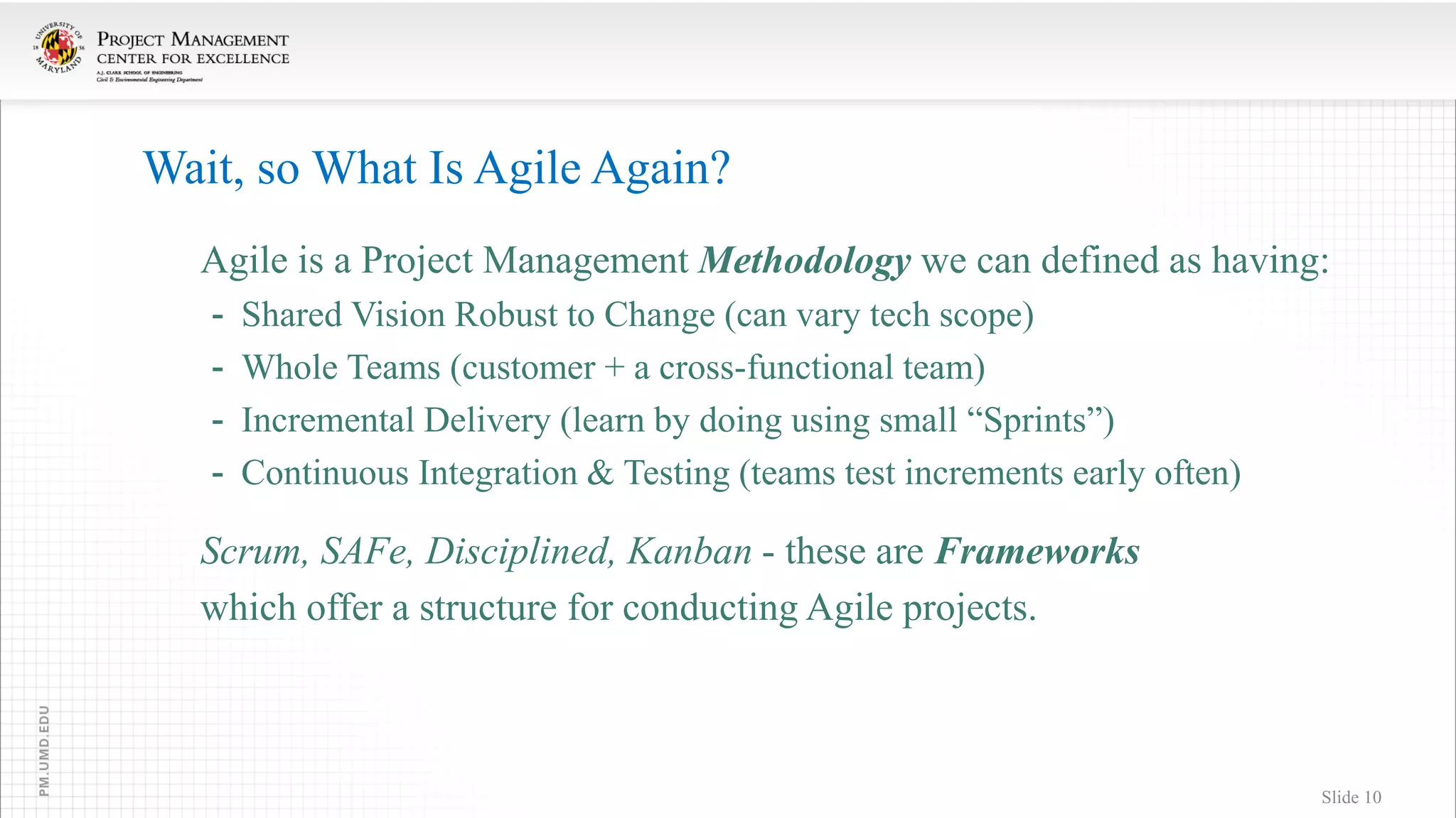 Applied scrum for project management | PDF