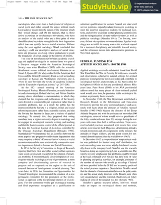 Applied Sociology | PDF