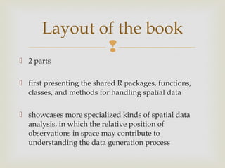 Applied spatial data introducing | PPT
