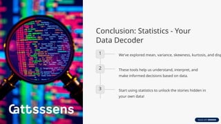 Applied Statistics unveiling the story in data | PPTX