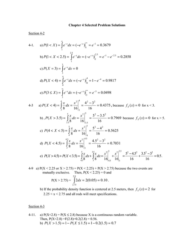 Applied statistics and probability for engineers solution montgomery ...