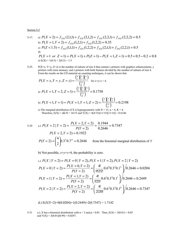 Applied statistics and probability for engineers solution montgomery ...