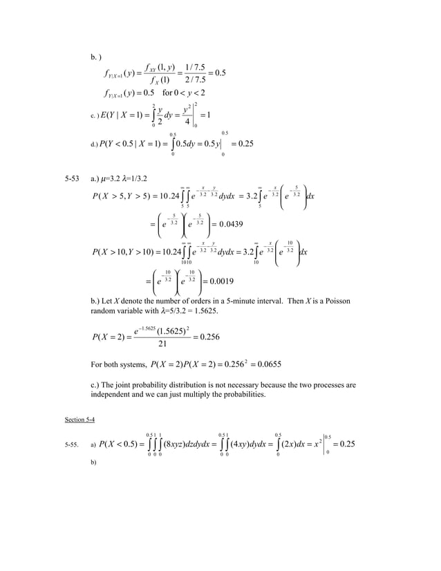 Applied statistics and probability for engineers solution montgomery && runger | PDF