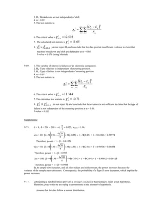 Applied statistics and probability for engineers solution montgomery ...