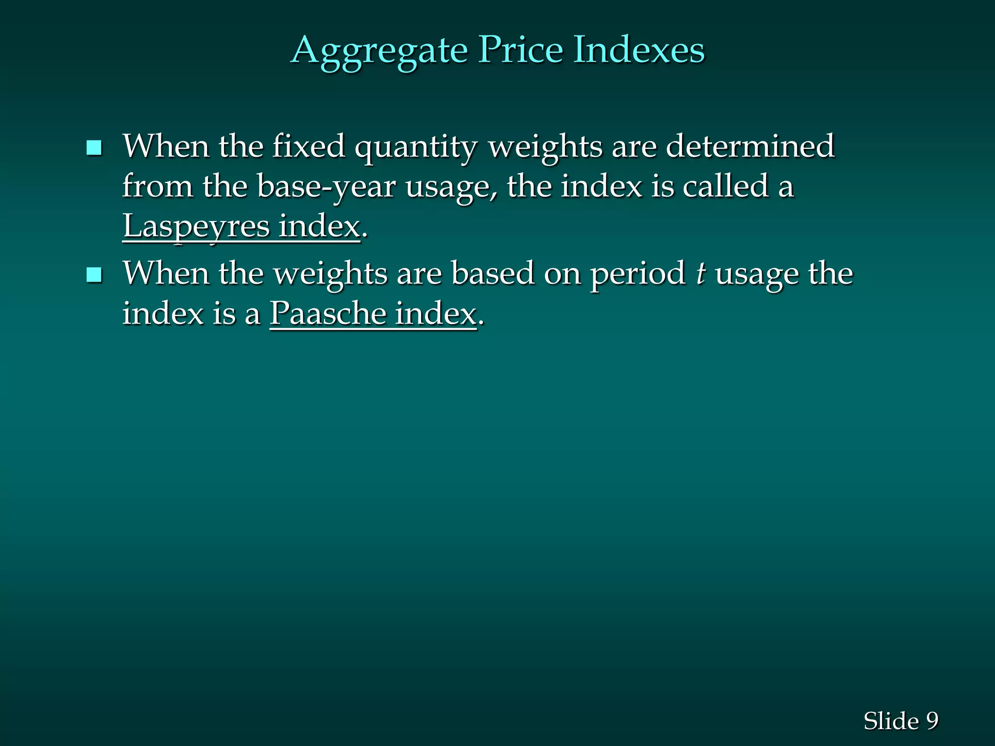 Applied Statistics Chapter 3 Index numbers (1).ppt