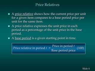 Applied Statistics Chapter 3 Index numbers (1).ppt