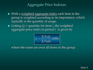 Applied Statistics Chapter 3 Index numbers (1).ppt