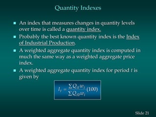 Applied Statistics Chapter 3 Index numbers (1).ppt