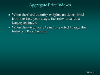 Applied Statistics Chapter 3 Index numbers (1).ppt