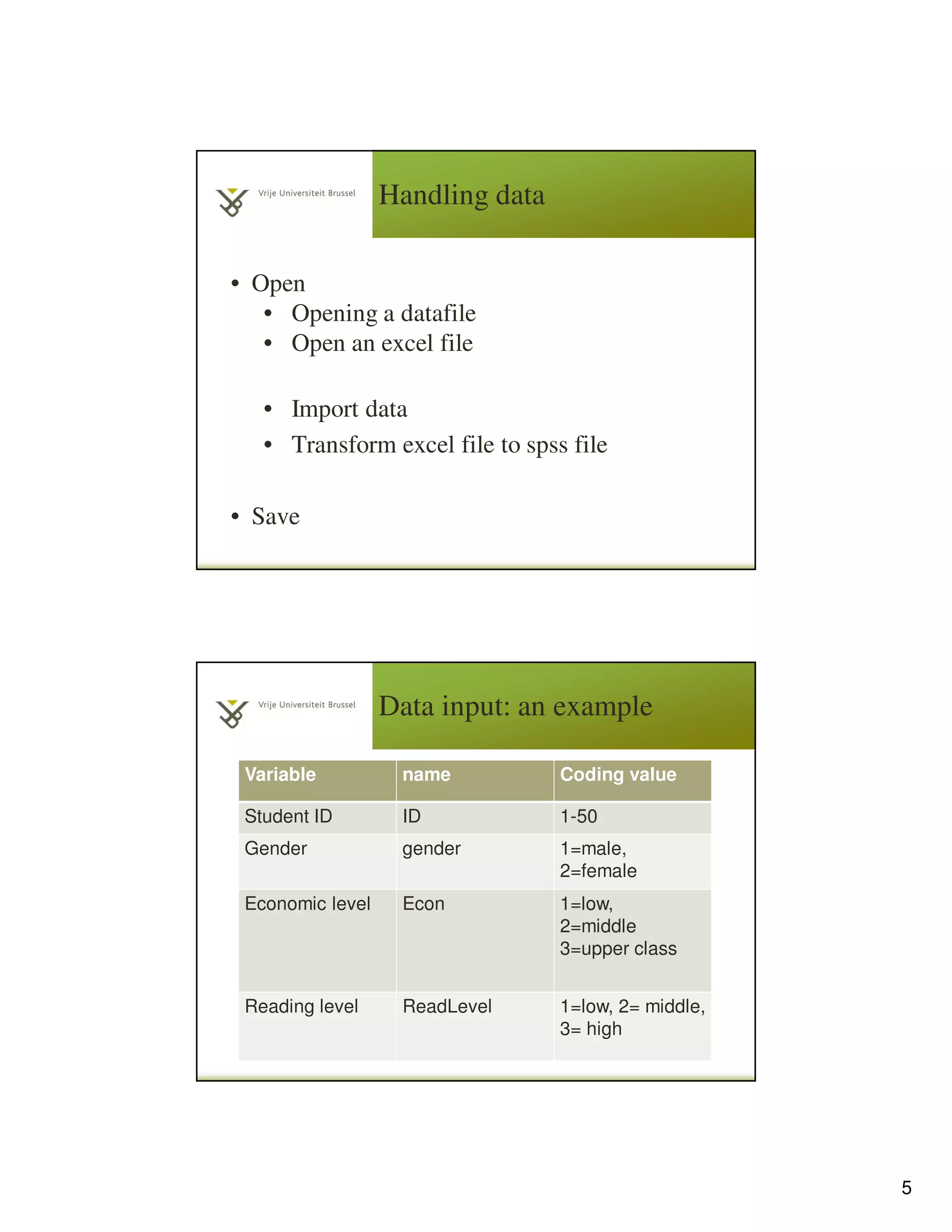 Applied statistics lecture 1 | PDF