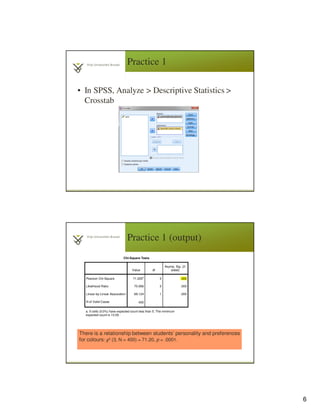 Applied statistics lecture_7 | PDF