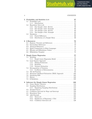 Applied Statistics With R | PDF
