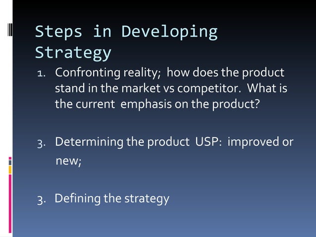 Applied strategy | PPT