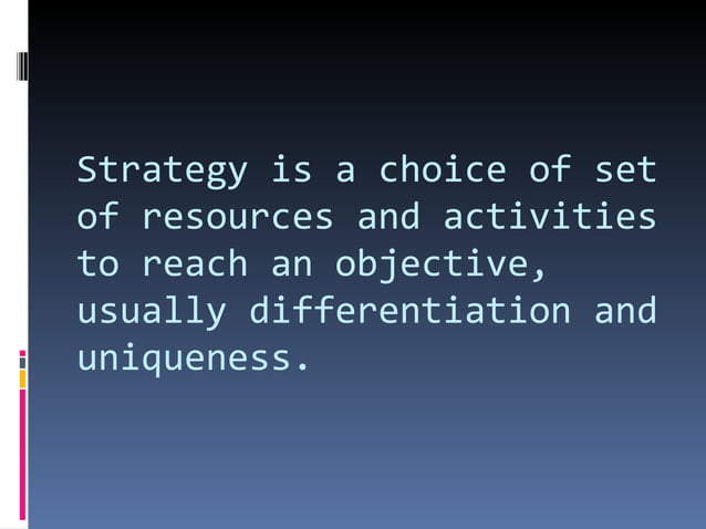 Applied strategy | PPT