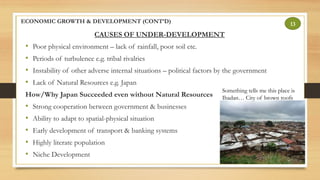 Applied Summary.pptx( Development economics beginning) | PPTX