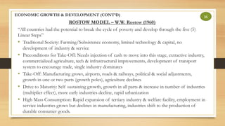 Applied Summary.pptx( Development economics beginning) | PPTX