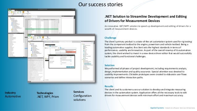 Applied Systems Ltd. Industrial Software | PPTX | Computer Software and ...