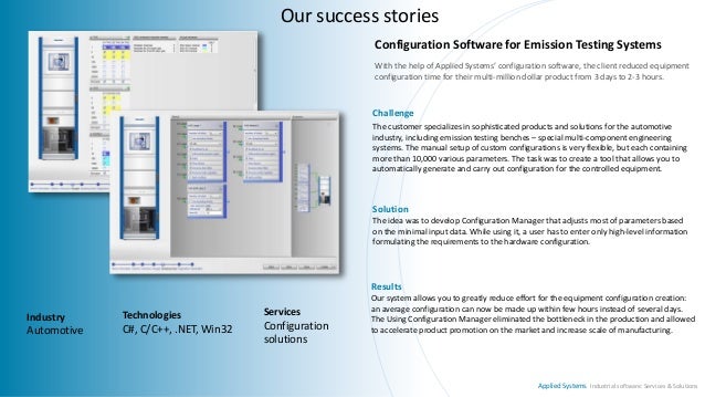 Applied Systems Ltd. Industrial Software | PPTX