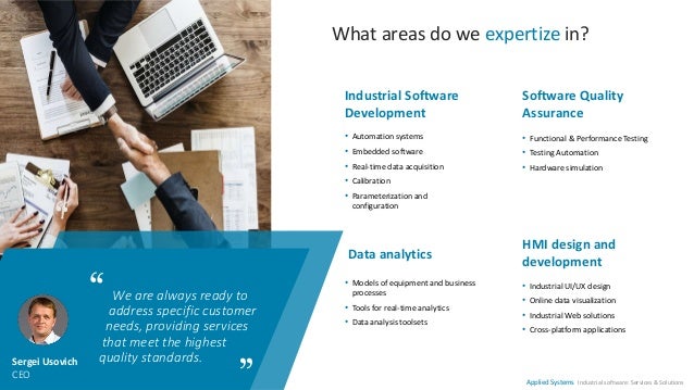 Applied Systems Ltd. Industrial Software | PPTX