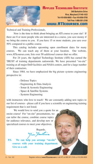 Applied Technology Institute Space Satellite Missile Defense Systems ...