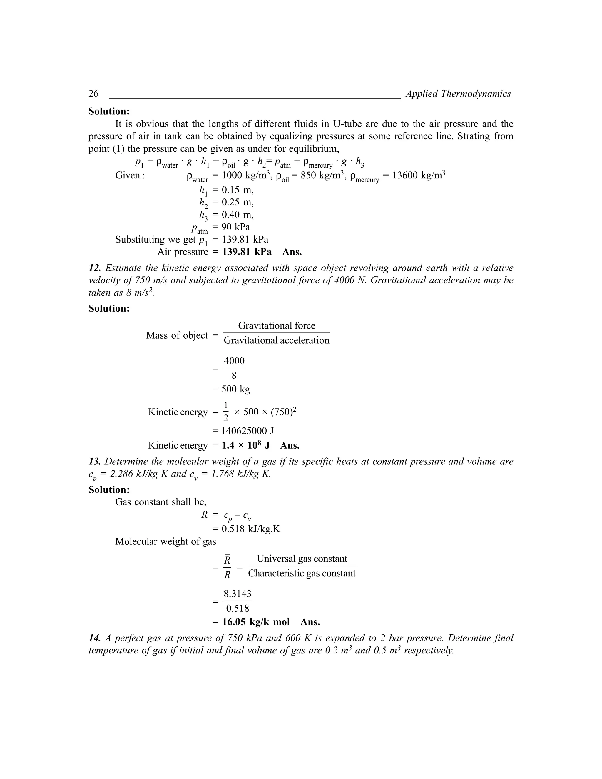 Applied thermodynamics onkar singh (new) | PDF