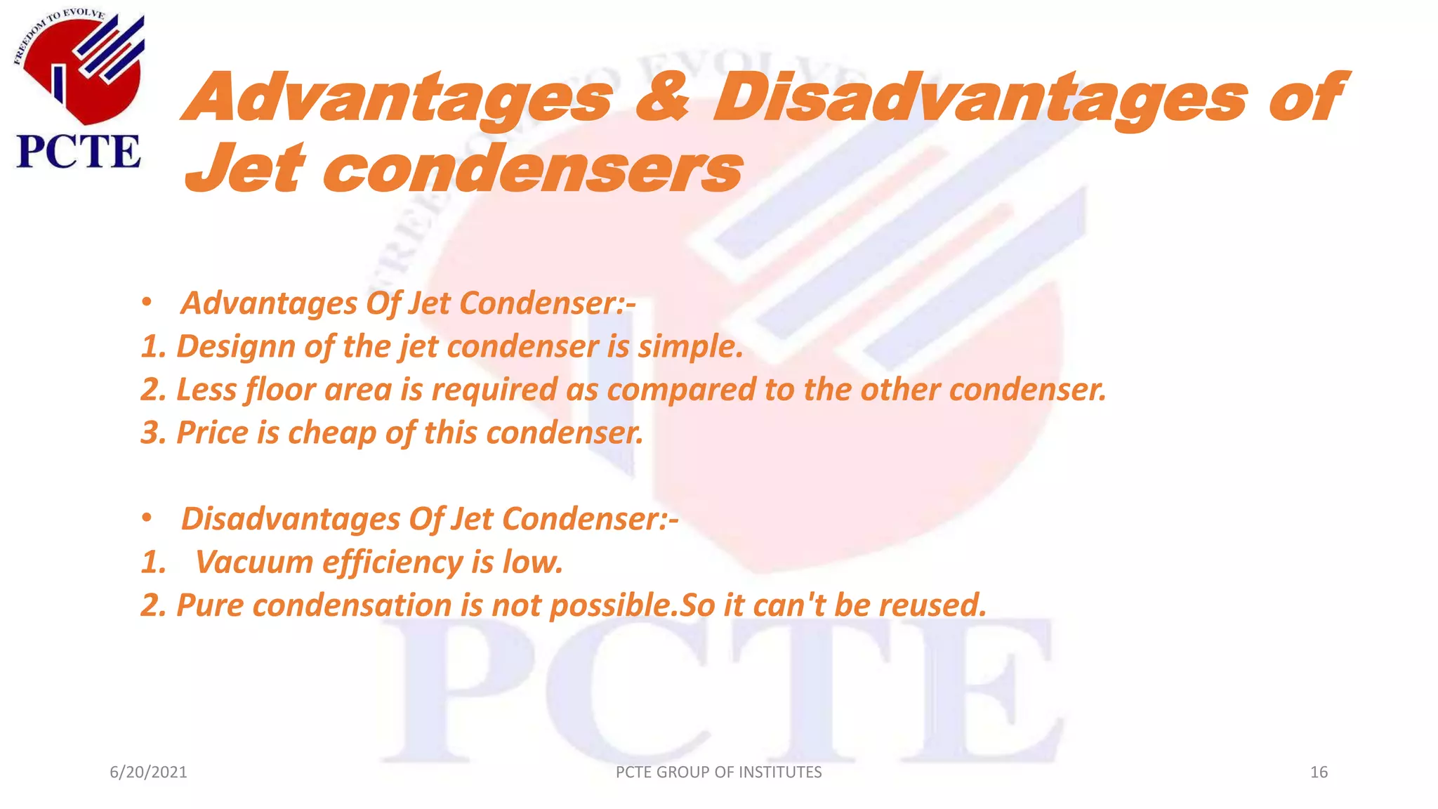 Working & Application of Condensers | What are Condensers Presentation ...