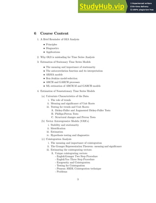 Applied Time Series Analysis | PDF