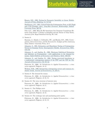 Applied Time Series Analysis | PDF