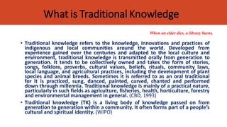 Applied traditional knowledge of medicinal plants | PDF