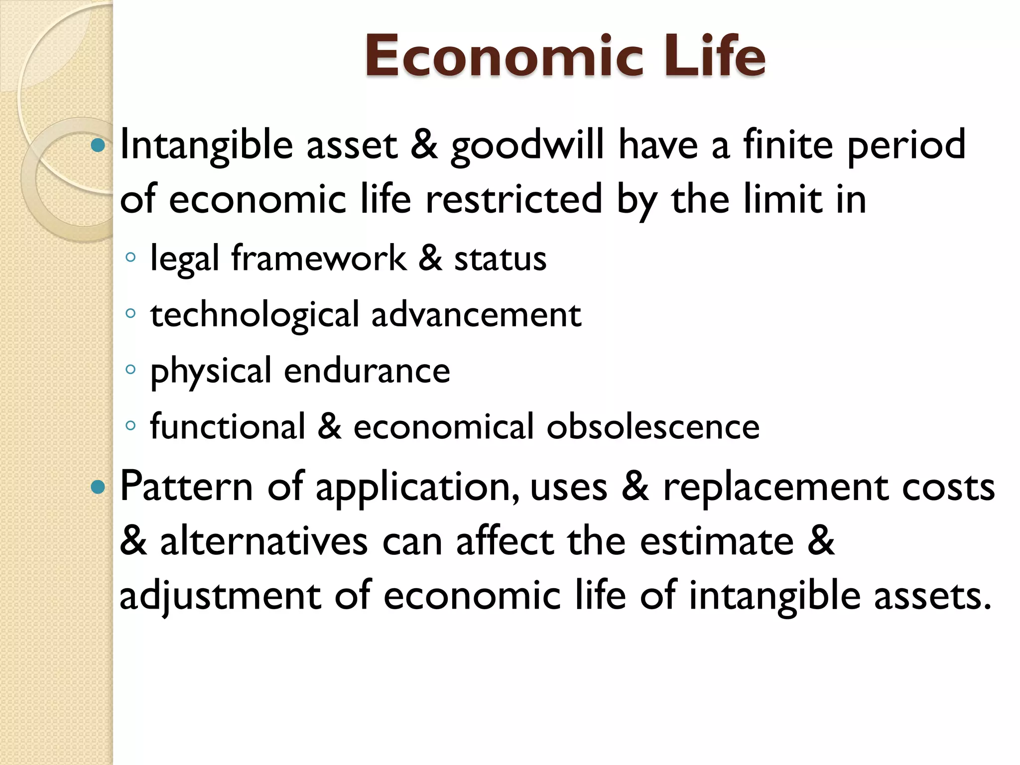 Applied valuation approach of intangible assets | PDF