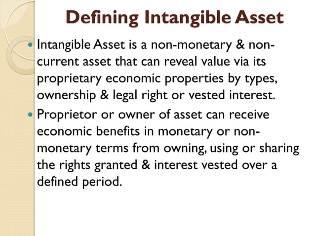 Applied valuation approach of intangible assets | PDF | Stocks and Bonds | Personal Investing