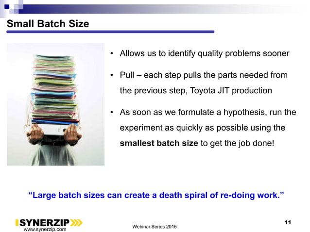 Applying Lean Startup Principles to Agile Projects | PPT